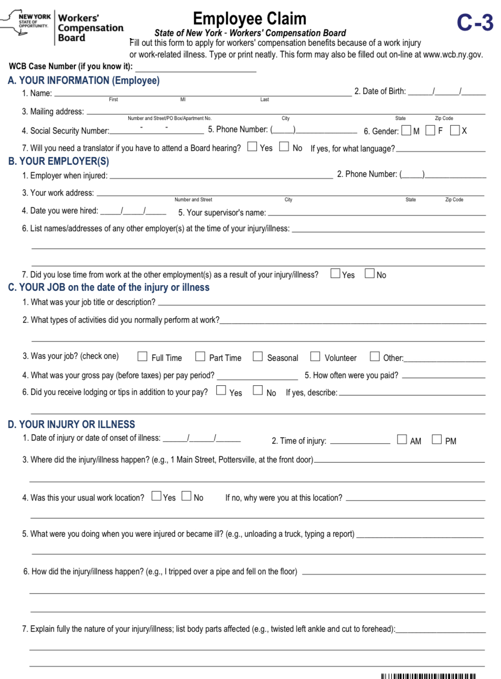 How Long Do I Have to Report a Work Accident for New York Workers’ Comp ...